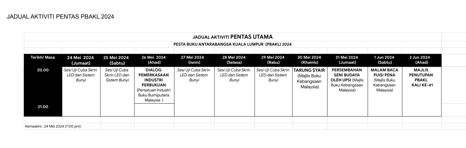Pentas Utama – klibf.my